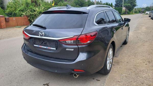 Grey Mazda 6 2013 in Siauliai, with an engine capacity of 2.20 L and mileage of 285 thousand km for 4750 €, photo 7 on AUTOMOTO.COM.LV