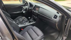 Grey Mazda 6 2013 in Siauliai, with an engine capacity of 2.20 L and mileage of 285 thousand km for 4750 €, photo 15 on AUTOMOTO.COM.LV