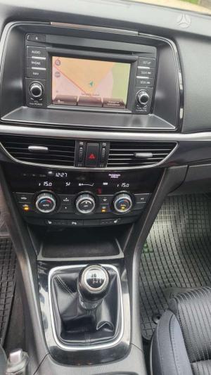 Grey Mazda 6 2013 in Siauliai, with an engine capacity of 2.20 L and mileage of 285 thousand km for 4750 €, photo 20 on AUTOMOTO.COM.LV