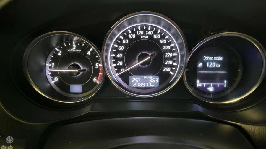 Grey Mazda 6 2013 in Siauliai, with an engine capacity of 2.20 L and mileage of 285 thousand km for 4750 €, photo 21 on AUTOMOTO.COM.LV
