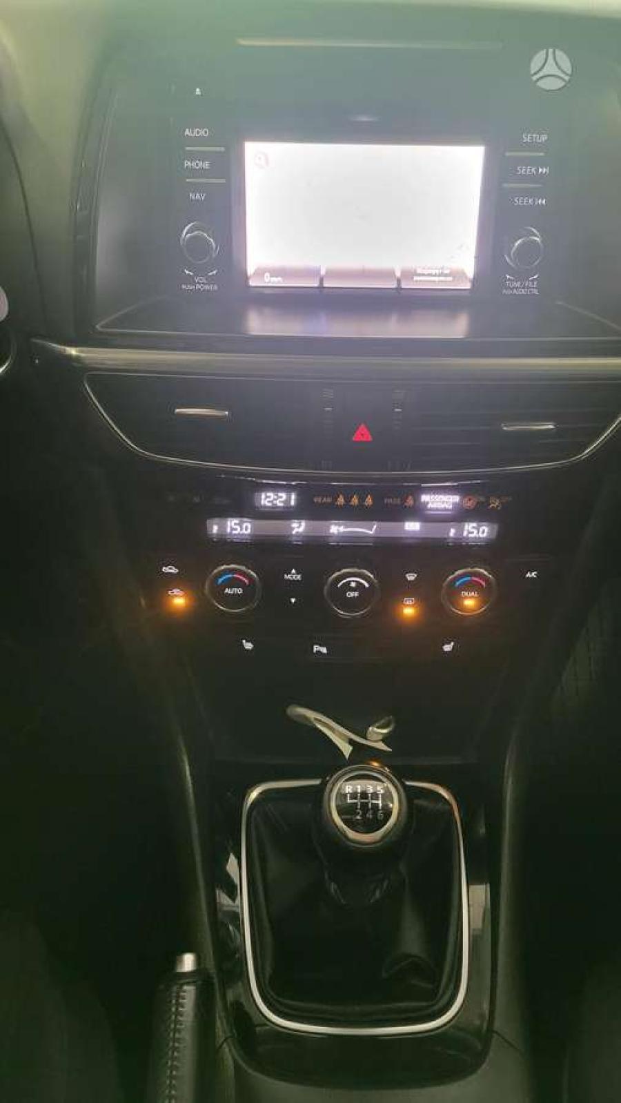 Grey Mazda 6 2013 in Siauliai, with an engine capacity of 2.20 L and mileage of 285 thousand km for 4750 €, photo 23 on AUTOMOTO.COM.LV
