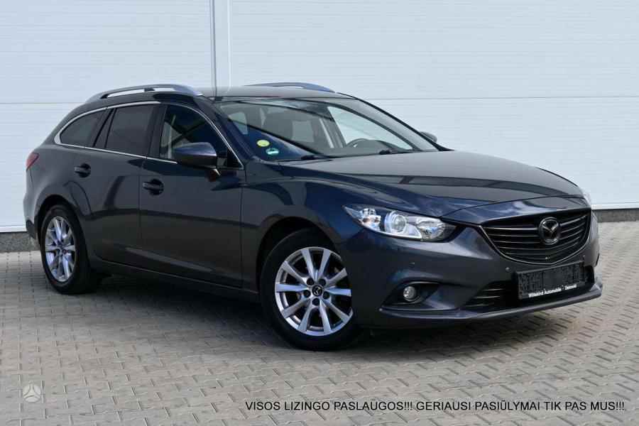 Pelēks Mazda 6 2013 Kretinga, ar dzinēja tilpumu 2.18 L un nobraukumu 207 tūkst. km par 5899 €, foto 1 vietnē AUTOMOTO.COM.LV