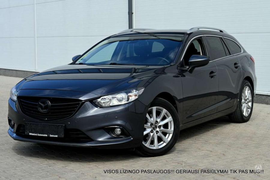 Pelēks Mazda 6 2013 Kretinga, ar dzinēja tilpumu 2.18 L un nobraukumu 207 tūkst. km par 5899 €, foto 4 vietnē AUTOMOTO.COM.LV