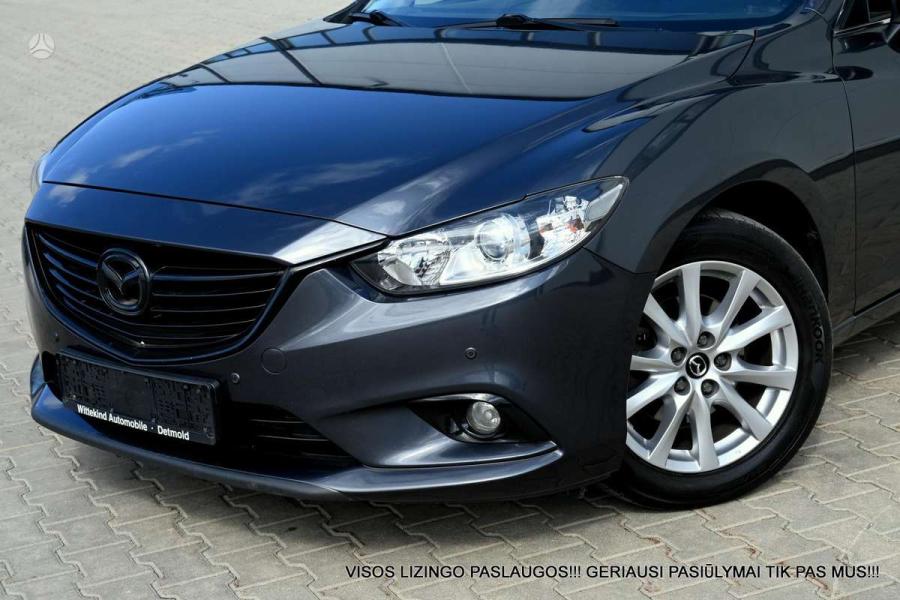 Pelēks Mazda 6 2013 Kretinga, ar dzinēja tilpumu 2.18 L un nobraukumu 207 tūkst. km par 5899 €, foto 5 vietnē AUTOMOTO.COM.LV