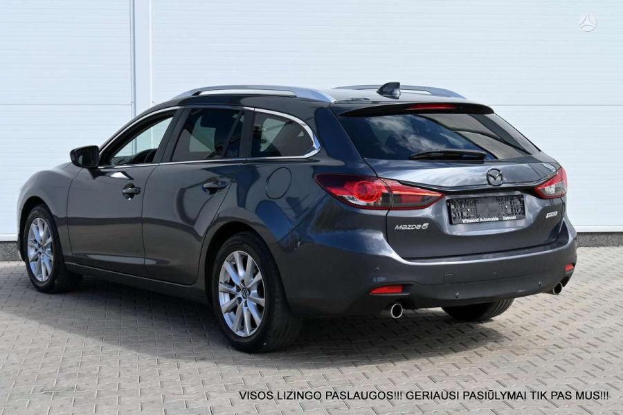 Pelēks Mazda 6 2013 Kretinga, ar dzinēja tilpumu 2.18 L un nobraukumu 207 tūkst. km par 5899 €, foto 10 vietnē AUTOMOTO.COM.LV
