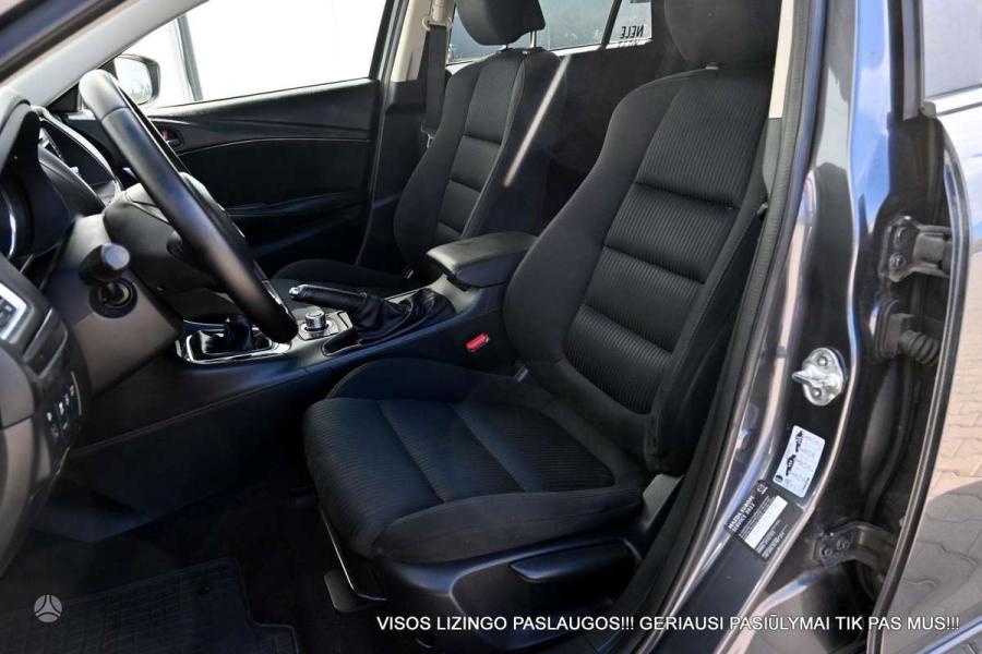 Pelēks Mazda 6 2013 Kretinga, ar dzinēja tilpumu 2.18 L un nobraukumu 207 tūkst. km par 5899 €, foto 18 vietnē AUTOMOTO.COM.LV