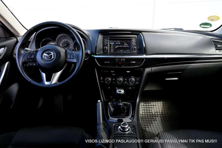 Pelēks Mazda 6 2013 Kretinga, ar dzinēja tilpumu 2.18 L un nobraukumu 207 tūkst. km par 5899 €, foto 25 vietnē AUTOMOTO.COM.LV