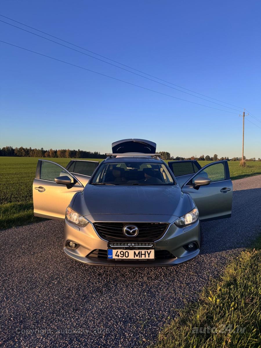 Pelēks Mazda 6 2013 Tartu, ar dzinēja tilpumu 2.00 L un nobraukumu 355 tūkst. km par 4500 €, foto 8 vietnē AUTOMOTO.COM.LV