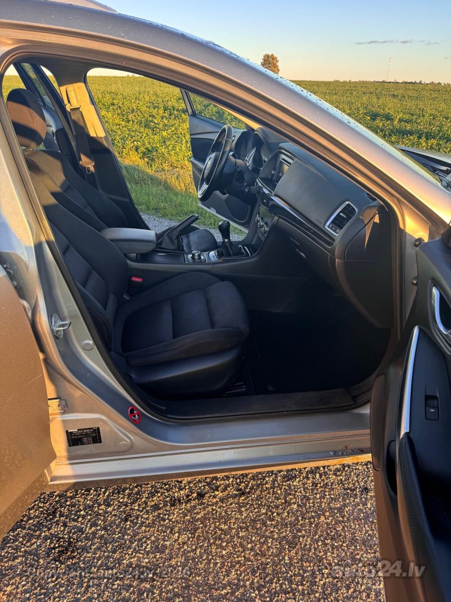 Pelēks Mazda 6 2013 Tartu, ar dzinēja tilpumu 2.00 L un nobraukumu 355 tūkst. km par 4500 €, foto 16 vietnē AUTOMOTO.COM.LV