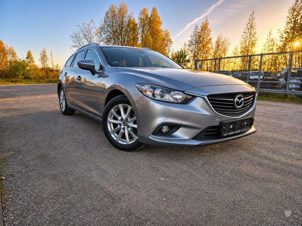 Pelēks Mazda 6 2013 Pakruojis, ar dzinēja tilpumu 2.18 L un nobraukumu 292 tūkst. km par 3200 €, foto 3 vietnē AUTOMOTO.COM.LV