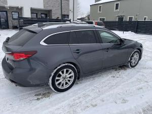 Grey Mazda 6 2014 in Vilnius, with an engine capacity of 2.20 L and mileage of 179 thousand km for 5350 €, photo 6 on AUTOMOTO.COM.LV
