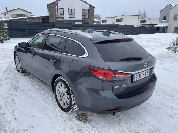 Pelēks Mazda 6 2014 Viļņa, ar dzinēja tilpumu 2.20 L un nobraukumu 179 tūkst. km par 5350 €, foto 8 vietnē AUTOMOTO.COM.LV