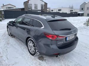 Grey Mazda 6 2014 in Vilnius, with an engine capacity of 2.20 L and mileage of 179 thousand km for 5350 €, photo 8 on AUTOMOTO.COM.LV
