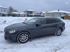 Grey Mazda 6 2014 in Vilnius, with an engine capacity of 2.20 L and mileage of 179 thousand km for 5350 €, photo 11 on AUTOMOTO.COM.LV
