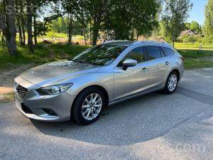 Grey Mazda 6 2014 in Riga, with an engine capacity of 2.20 L and mileage of 214 thousand km for 7650 €, photo  on AUTOMOTO.COM.LV