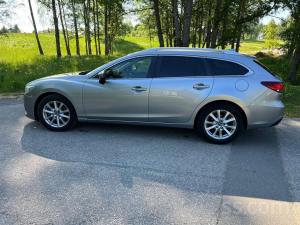 Grey Mazda 6 2014 in Riga, with an engine capacity of 2.20 L and mileage of 214 thousand km for 7650 €, photo 3 on AUTOMOTO.COM.LV