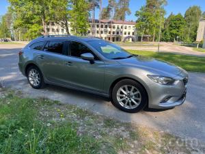 Grey Mazda 6 2014 in Riga, with an engine capacity of 2.20 L and mileage of 214 thousand km for 7650 €, photo 8 on AUTOMOTO.COM.LV
