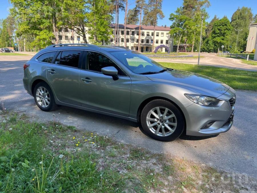 Grey Mazda 6 2014 in Riga, with an engine capacity of 2.20 L and mileage of 214 thousand km for 7650 €, photo 8 on AUTOMOTO.COM.LV