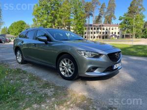 Grey Mazda 6 2014 in Riga, with an engine capacity of 2.20 L and mileage of 214 thousand km for 7650 €, photo 9 on AUTOMOTO.COM.LV