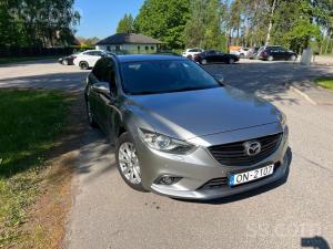 Grey Mazda 6 2014 in Riga, with an engine capacity of 2.20 L and mileage of 214 thousand km for 7650 €, photo 10 on AUTOMOTO.COM.LV