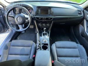 Grey Mazda 6 2014 in Riga, with an engine capacity of 2.20 L and mileage of 214 thousand km for 7650 €, photo 14 on AUTOMOTO.COM.LV