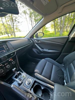 Grey Mazda 6 2014 in Riga, with an engine capacity of 2.20 L and mileage of 214 thousand km for 7650 €, photo 16 on AUTOMOTO.COM.LV
