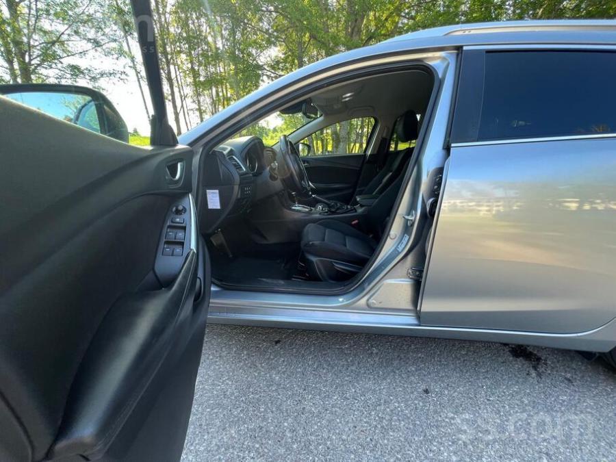 Grey Mazda 6 2014 in Riga, with an engine capacity of 2.20 L and mileage of 214 thousand km for 7650 €, photo 19 on AUTOMOTO.COM.LV