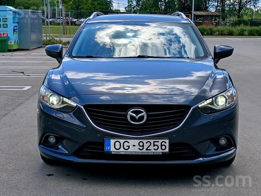 Серый Мазда 6 2014 в Рига, объемом двигателя 2.20 л и пробегом 0 тыс. км за 2150 €, фото 3 на AUTOMOTO.COM.LV