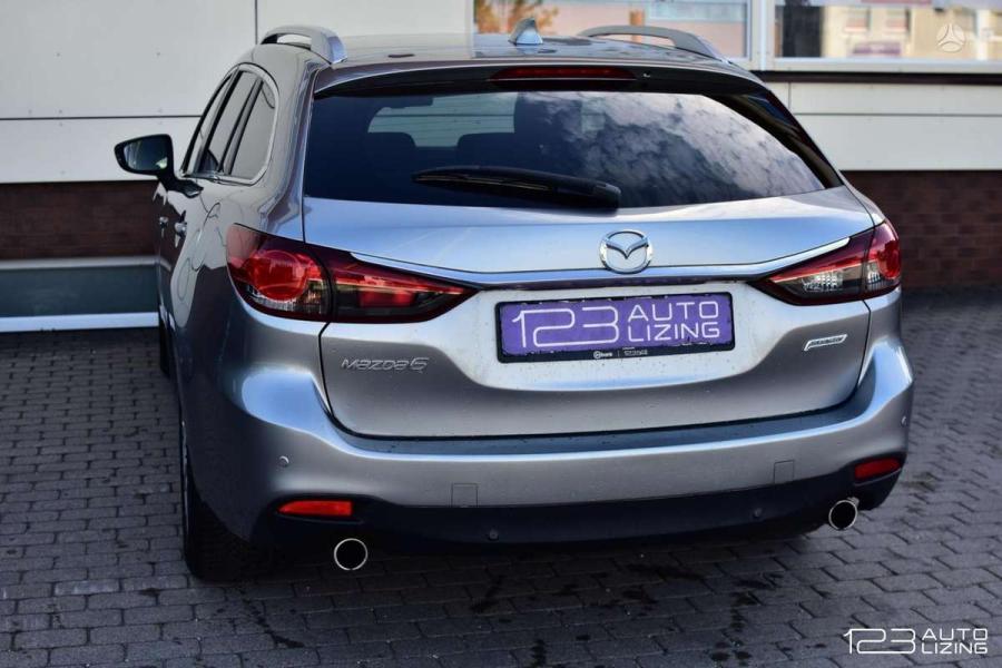Grey Mazda 6 2014 in Kretinga, with an engine capacity of 2.20 L and mileage of 259 thousand km for 4999 €, photo 8 on AUTOMOTO.COM.LV
