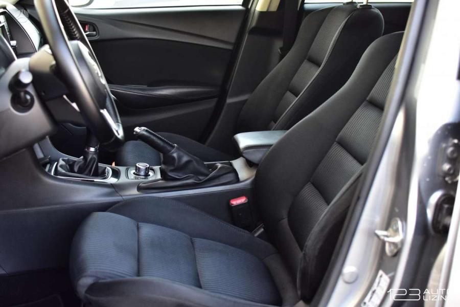 Grey Mazda 6 2014 in Kretinga, with an engine capacity of 2.20 L and mileage of 259 thousand km for 4999 €, photo 13 on AUTOMOTO.COM.LV