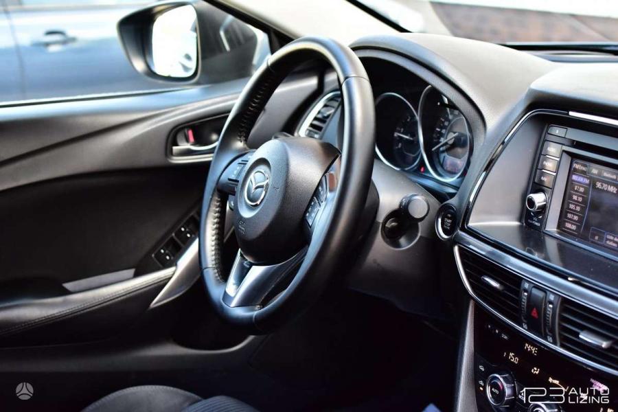 Grey Mazda 6 2014 in Kretinga, with an engine capacity of 2.20 L and mileage of 259 thousand km for 4999 €, photo 29 on AUTOMOTO.COM.LV