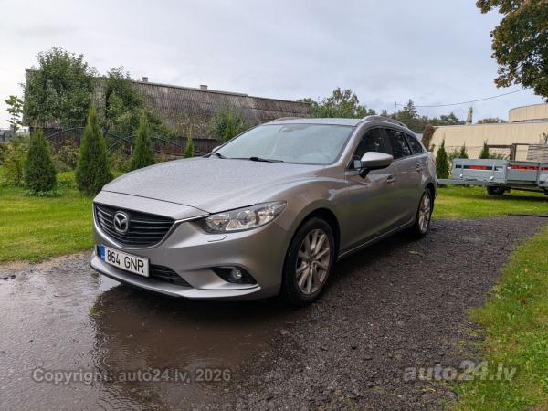 Pelēks Mazda 6 2014 Rapla, ar dzinēja tilpumu 2.20 L un nobraukumu 230 tūkst. km par 7500 €, foto 1 vietnē AUTOMOTO.COM.LV