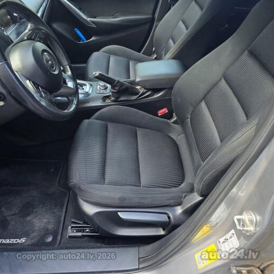 Pelēks Mazda 6 2014 Tallina, ar dzinēja tilpumu 2.20 L un nobraukumu 303 tūkst. km par 5500 €, foto 8 vietnē AUTOMOTO.COM.LV