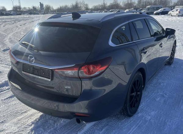 Pelēks Mazda 6 2015 Marijampole, ar dzinēja tilpumu 2.20 L un nobraukumu 199 tūkst. km par 4900 €, foto 4 vietnē AUTOMOTO.COM.LV