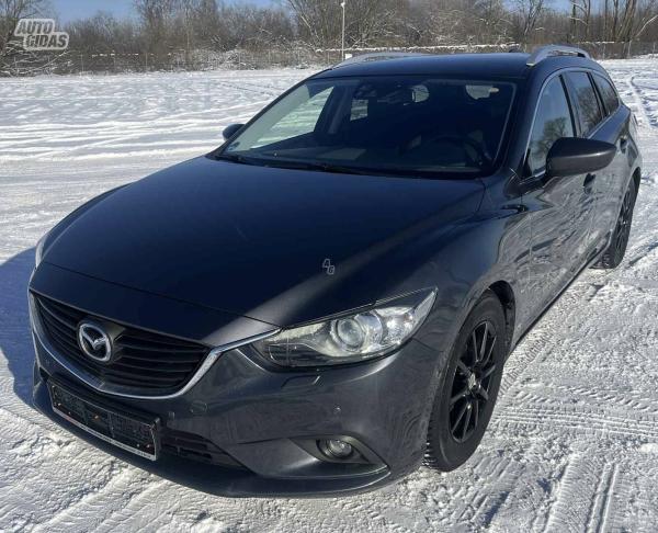 Pelēks Mazda 6 2015 Marijampole, ar dzinēja tilpumu 2.20 L un nobraukumu 199 tūkst. km par 4900 €, foto 7 vietnē AUTOMOTO.COM.LV