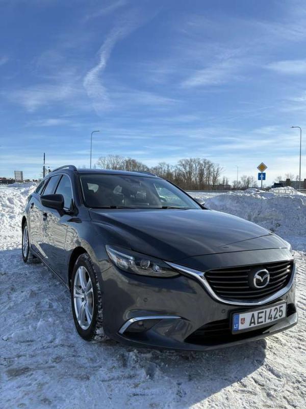 Pelēks Mazda 6 2015 Klaipėda, ar dzinēja tilpumu 2.19 L un nobraukumu 280 tūkst. km par 6200 €, foto 1 vietnē AUTOMOTO.COM.LV