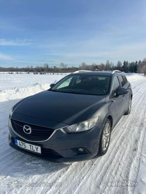 Grey Mazda 6 2015 in Tartu, with an engine capacity of 2.20 L and mileage of 189 thousand km for 8400 €, photo  on AUTOMOTO.COM.LV