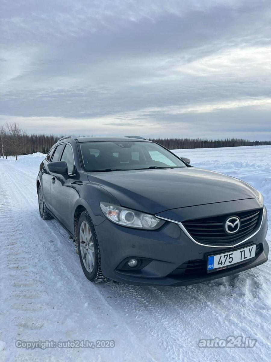 Pelēks Mazda 6 2015 Tartu, ar dzinēja tilpumu 2.20 L un nobraukumu 189 tūkst. km par 8400 €, foto 2 vietnē AUTOMOTO.COM.LV