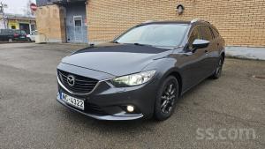 Grey Mazda 6 2015 in Limbazi, with an engine capacity of 2.20 L and mileage of 135 thousand km for 7550 €, photo  on AUTOMOTO.COM.LV