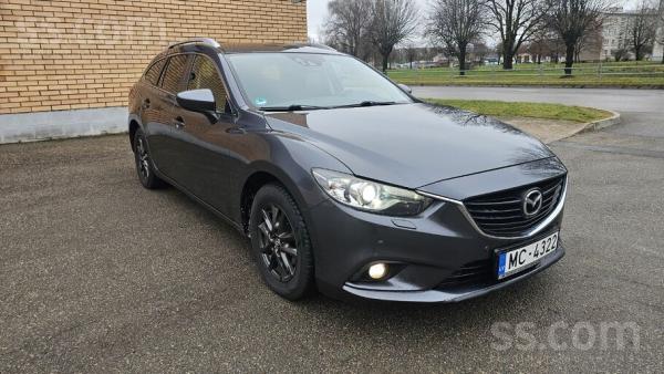 Pelēks Mazda 6 2015 Limbaži, ar dzinēja tilpumu 2.20 L un nobraukumu 135 tūkst. km par 7550 €, foto 3 vietnē AUTOMOTO.COM.LV