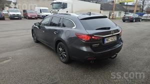 Серый Мазда 6 2015 в Лимбажи, объемом двигателя 2.20 л и пробегом 135 тыс. км за 7550 €, фото 8 на AUTOMOTO.COM.LV