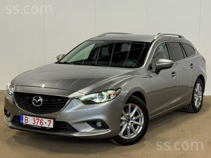 Grey Mazda 6 2015 in Jurmala, with an engine capacity of 2.20 L and mileage of 217 thousand km for 6850 €, photo 1 on AUTOMOTO.COM.LV
