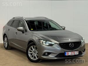 Grey Mazda 6 2015 in Jurmala, with an engine capacity of 2.20 L and mileage of 217 thousand km for 6850 €, photo 4 on AUTOMOTO.COM.LV