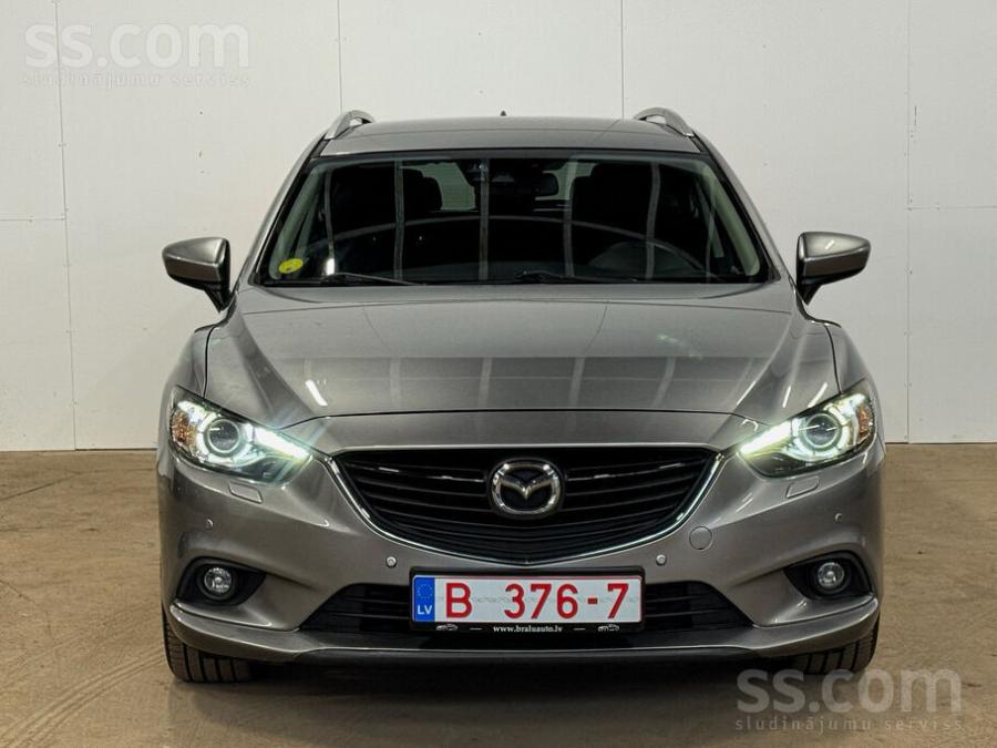 Grey Mazda 6 2015 in Jurmala, with an engine capacity of 2.20 L and mileage of 217 thousand km for 6850 €, photo 5 on AUTOMOTO.COM.LV