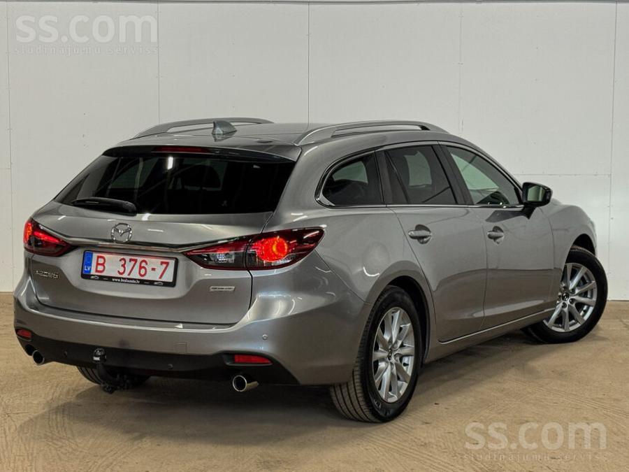 Grey Mazda 6 2015 in Jurmala, with an engine capacity of 2.20 L and mileage of 217 thousand km for 6850 €, photo 12 on AUTOMOTO.COM.LV