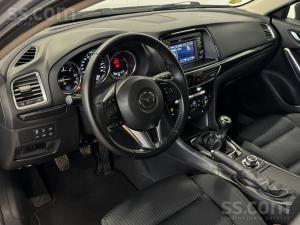 Grey Mazda 6 2015 in Jurmala, with an engine capacity of 2.20 L and mileage of 217 thousand km for 6850 €, photo 15 on AUTOMOTO.COM.LV