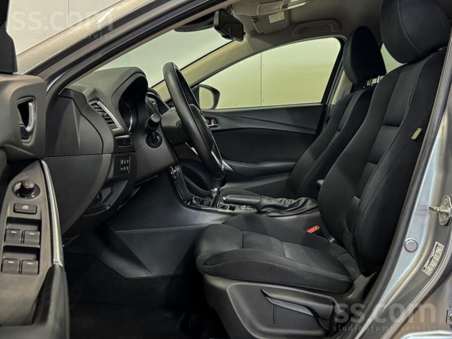 Grey Mazda 6 2015 in Jurmala, with an engine capacity of 2.20 L and mileage of 217 thousand km for 6850 €, photo 16 on AUTOMOTO.COM.LV
