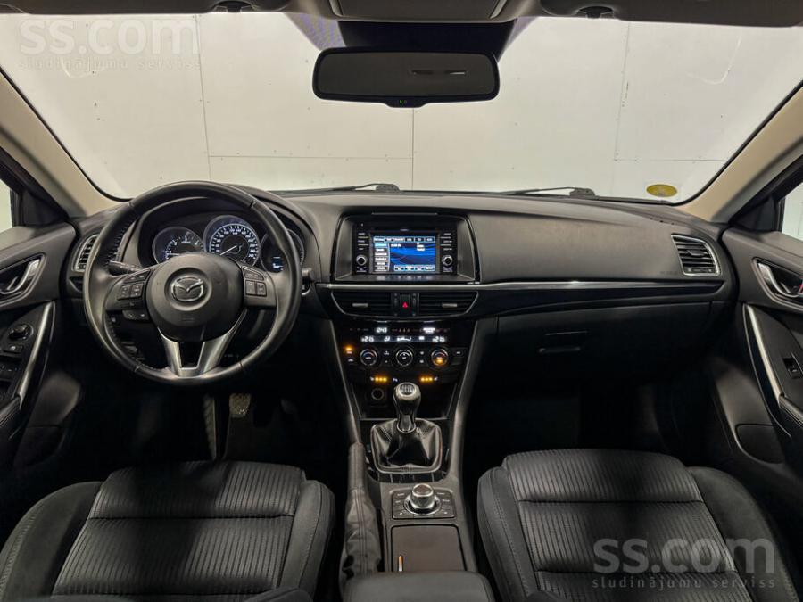 Grey Mazda 6 2015 in Jurmala, with an engine capacity of 2.20 L and mileage of 217 thousand km for 6850 €, photo 23 on AUTOMOTO.COM.LV