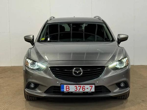 Grey Mazda 6 2015 in Jurmala, with an engine capacity of 2.20 L and mileage of 217 thousand km for 6850 €, photo 4 on AUTOMOTO.COM.LV