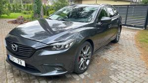 Pelēks Mazda 6 2015 Rīga, ar dzinēja tilpumu 2.20 L un nobraukumu 279 tūkst. km par 6500 €, foto  vietnē AUTOMOTO.COM.LV